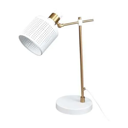 Stona lampa Alberta E27 1x MAX 9 zlatna