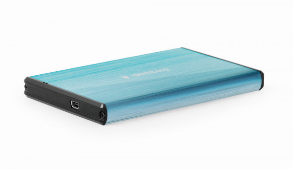 HDD External Enclosure, 2.5'', SATAIII, USB3.0, Brushed aluminium, Blue ( EE2-U3S-3-B )