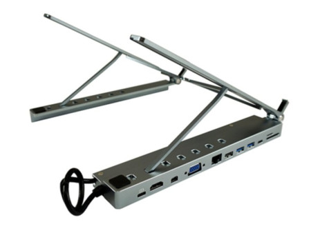 USB LC Power LC-HUB-C-MULTI-STAND Notebook Holder with USB-C