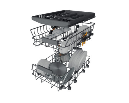 WHIRLPOOL WH6FC11BS7A0X mašina za pranje sudova - 45cm