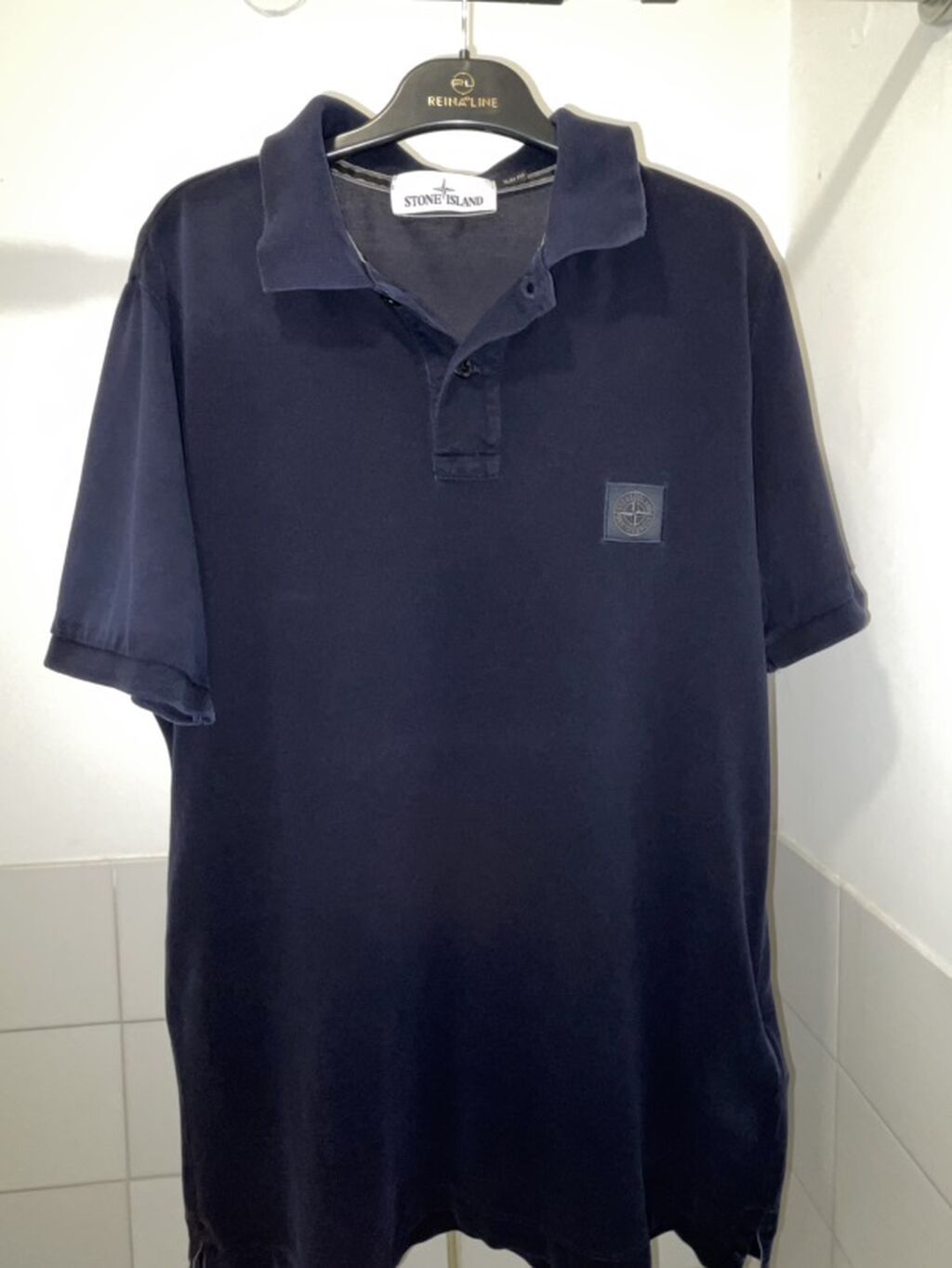 Men's T-shirt Stone Island, bоја - Tamnoplava
