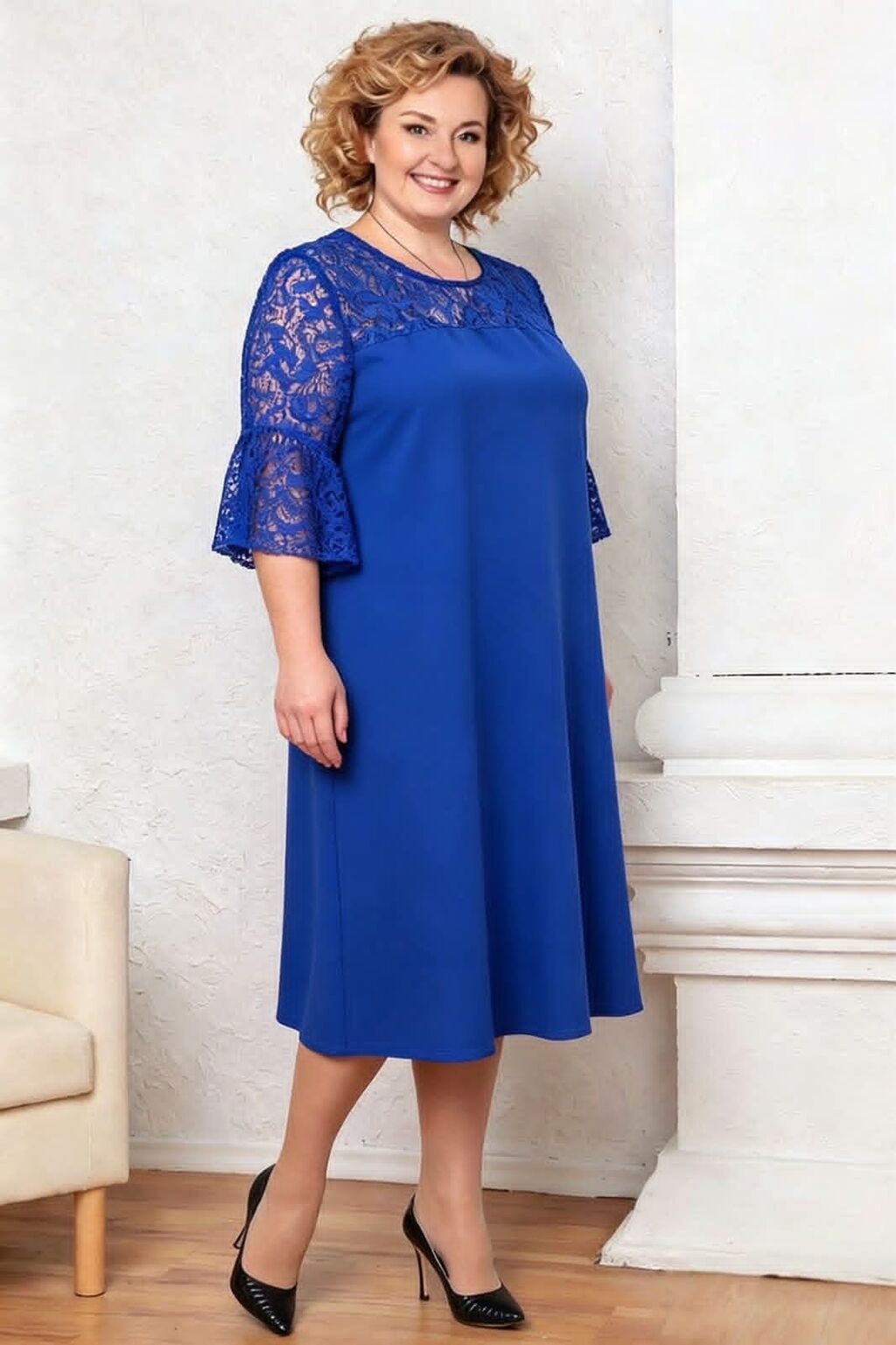 05. Haljine za punije 2XL 3XL 4XL Cena : 2.600 dinara H