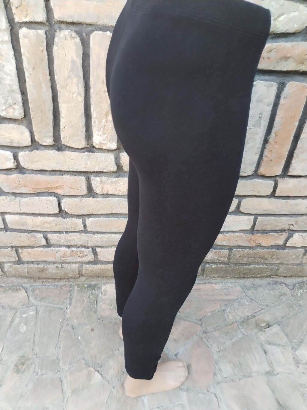 H&M helanke – veličina S - Model: H&M Basic - Boja: crna -