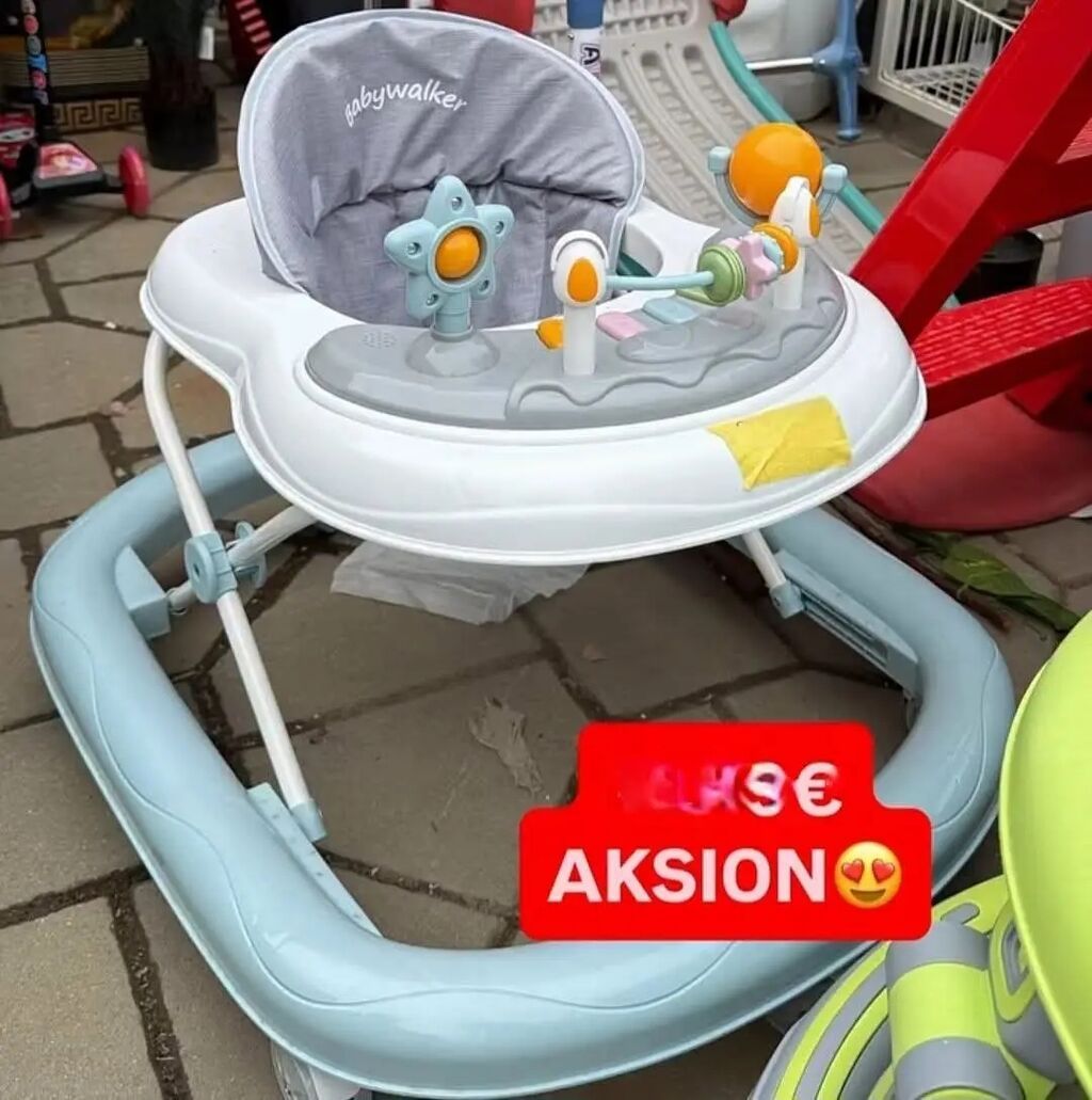 Hodalica za bebe “babywalker” sa interaktivnim panelom. - Stabilan
