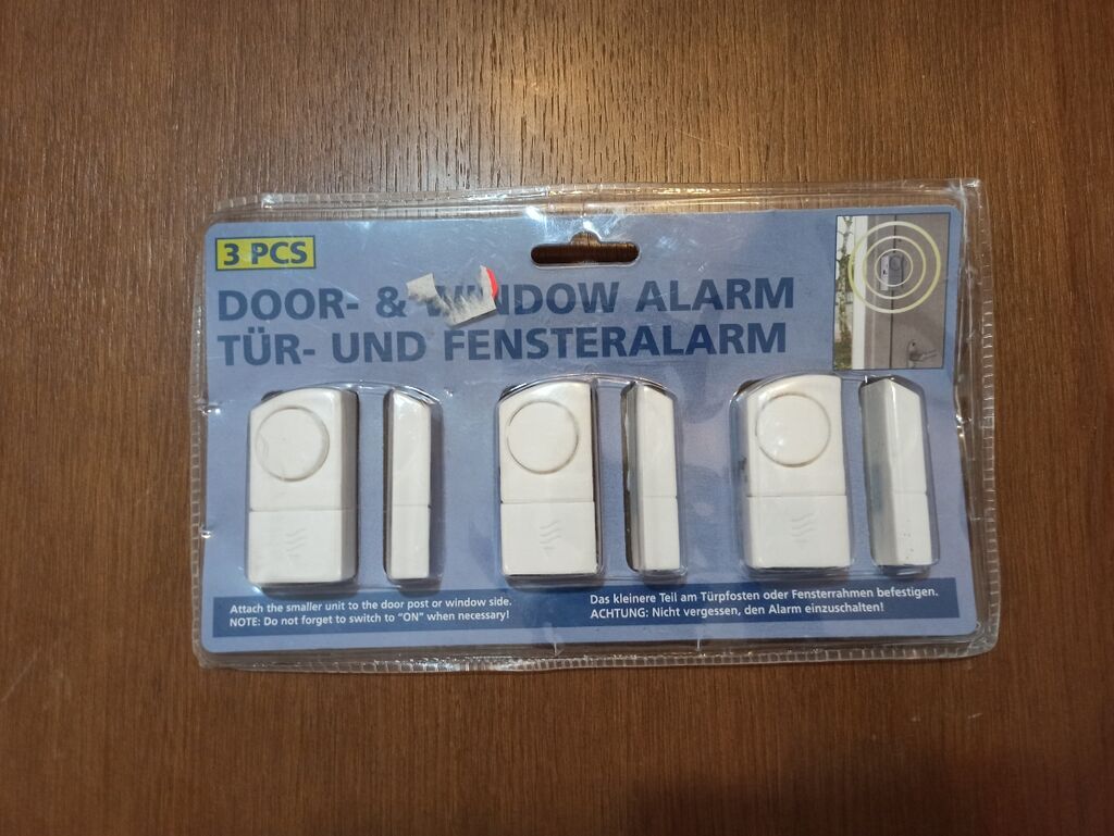 Novi alarmi za vrata i prozore. Cena je za sva tri alarma