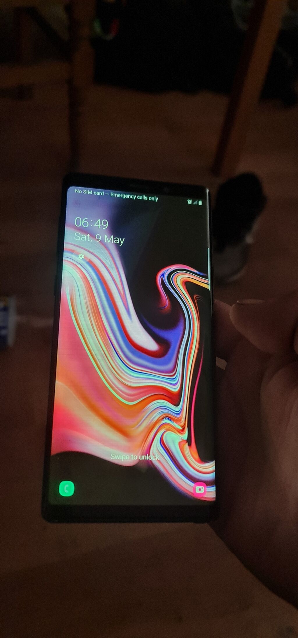 Samsung Galaxy Note9, crni - Ekran 6.4” Super AMOLED, Quad HD+