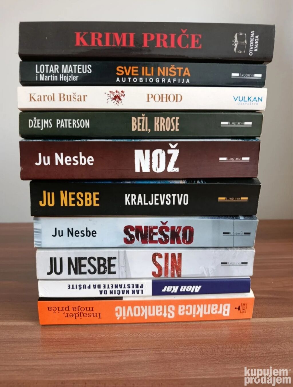 Razne knjige na prodaju – povoljno Prodajem razne knjige iz više