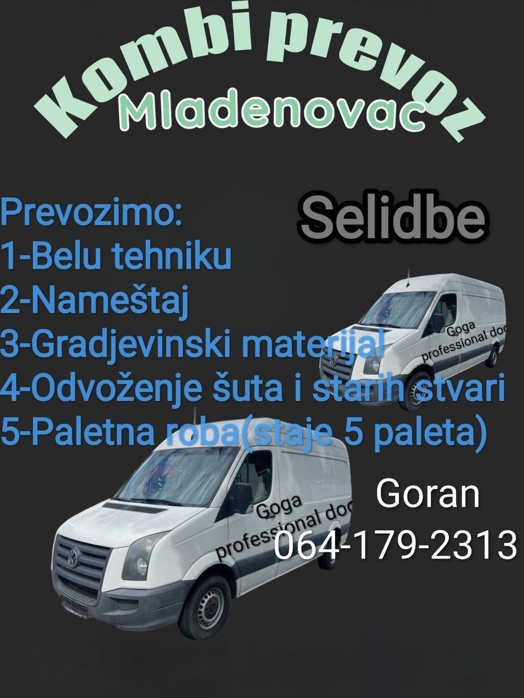 Profesionalni prevoz robe i selidbe po celoj Srbiji - Firma iz