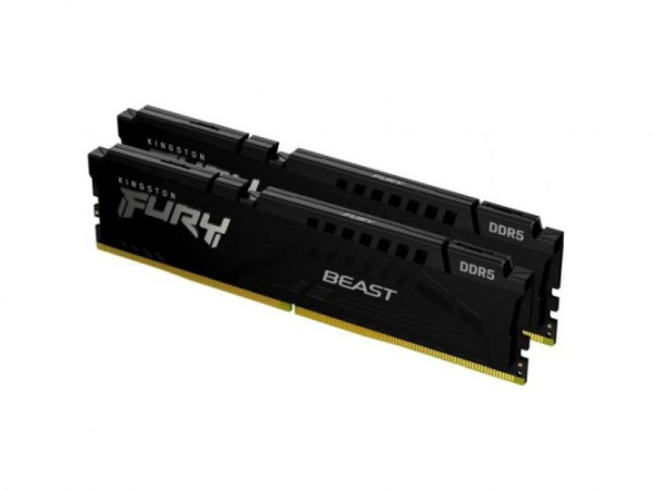 Memorija KINGSTON 32GB(2x16GB)DIMMDDR55600MHzCL40FURY Beast' ( 'KF556C40BBK2-32.E' )