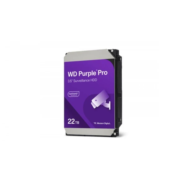 Hard disk 22TB SATA3 Western Digital 256MB WD221PURP Purple Pro