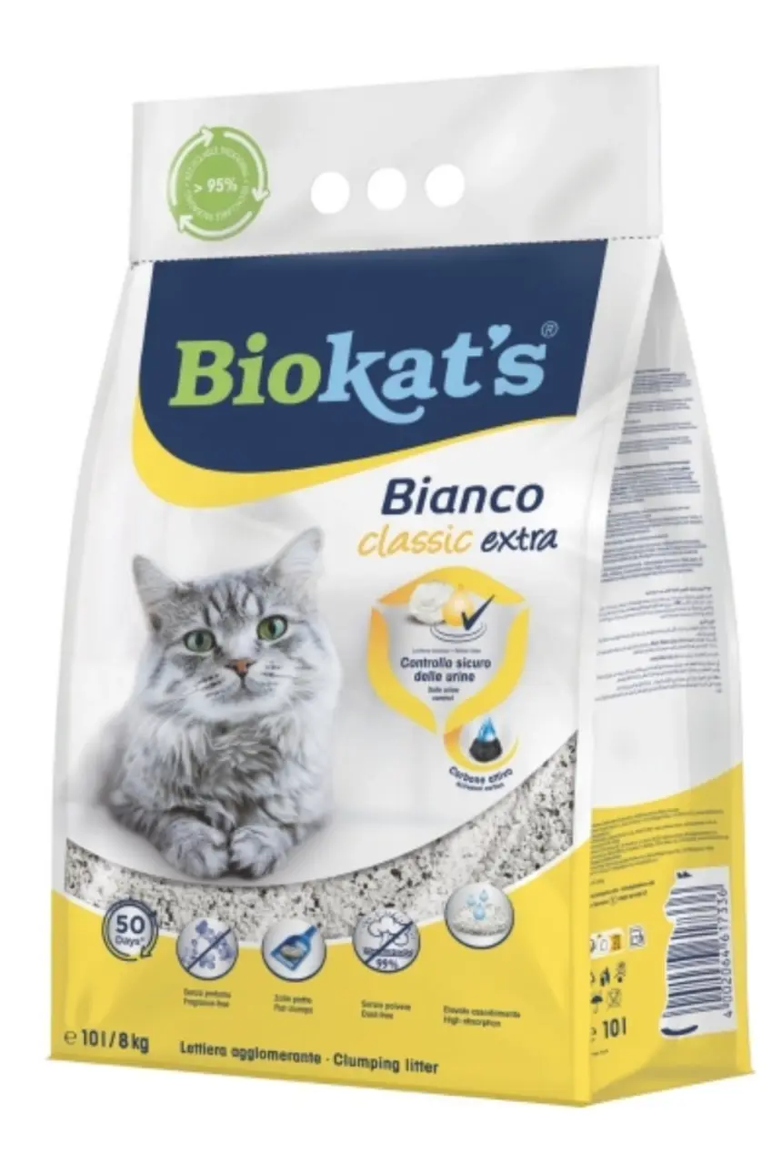 BIOKATS BIANCO EXTRA CLASSIC POSIP ZA MACKE 10 L