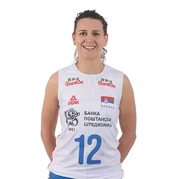 Peak ženski dres odbojkaške reprezentacije Srbije 2025/26 - beli - sa štampom