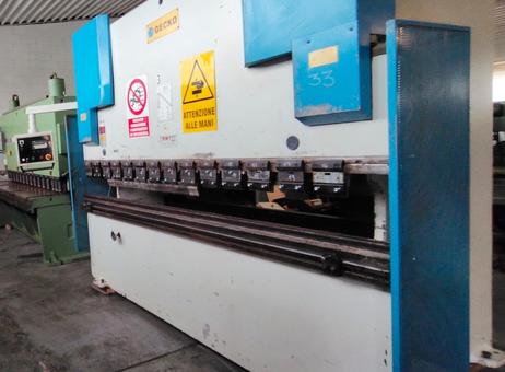 CNC abkant presa GECKO HAP 30120