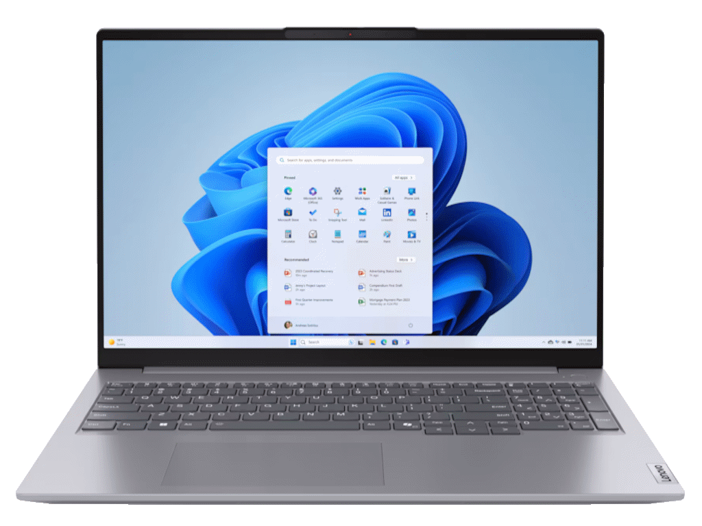 Laptop LENOVO ThinkBook 16 G7 ARP DOS/16"WUXGA/Ryzen 7-7735HS/16GB/512GB/FPR/backlit SRB/Siva