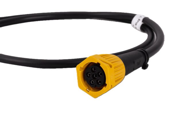 WTY BAYONET L M10 kabel sa konektorom 6 pina žuti
WTY BAYONET L M10 -1metar, 5pinova kabel sa konektorom, žuti