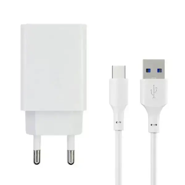 Kućni punjač Joko JK77 2.4A USB-A + Type C kabal