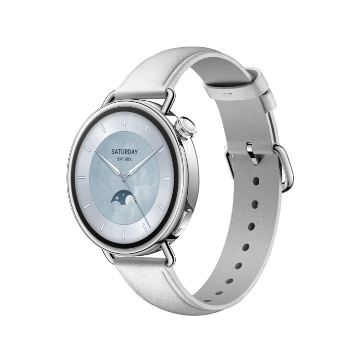 Xiaomi Watch S4 41mm Leather Strap(White)
