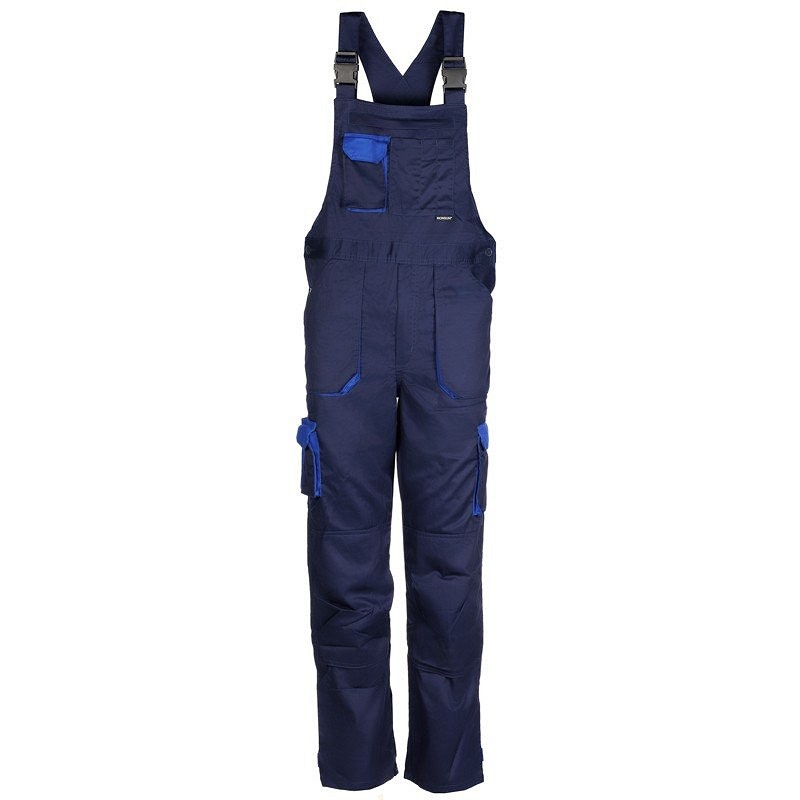 CONTRAST, Radne Pantalone sa Tregerima, EN13688, 60% pamuk-40% poliester, 220g/m²