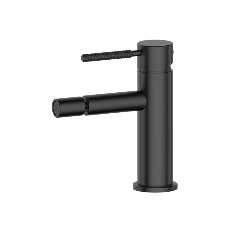 HERZ Luma slavina za bide black crome
