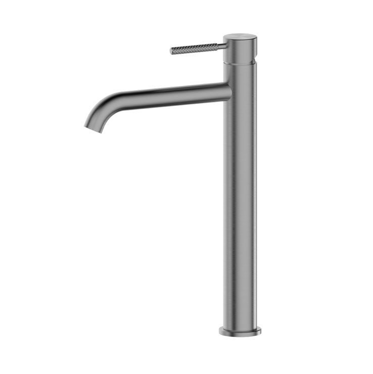 HERZ Luma Visoka slavina za umivaonik gun metal