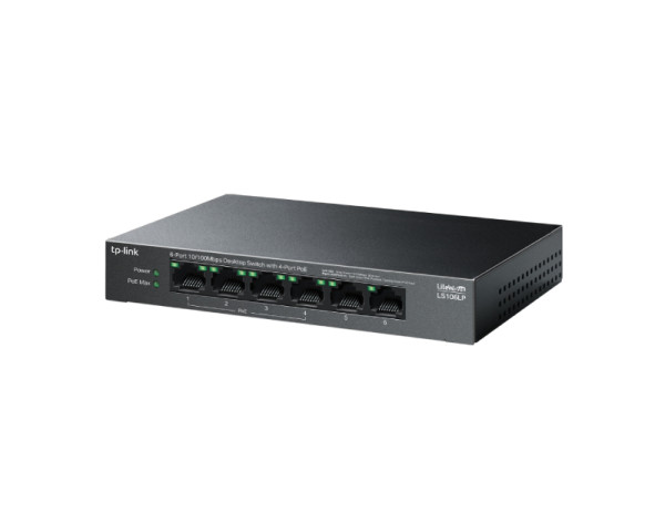 TP-LINK_ LS106LP(UN) 6-port 10 100mbps Desktop switch (LAN04548)