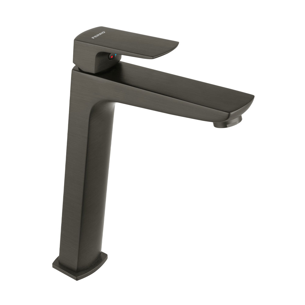 Slavina za umivaonik Vitto Verdeline Gun Metal BVI2LVLGM