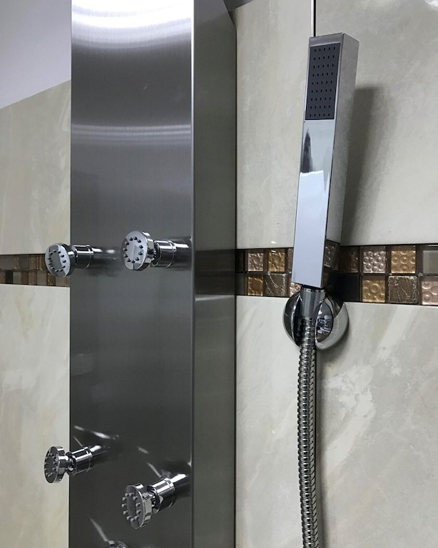 Inox usponski tuš masažer Berg 10