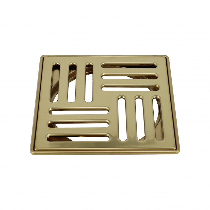 Podna rešetka PROFIL M 150×150 gold