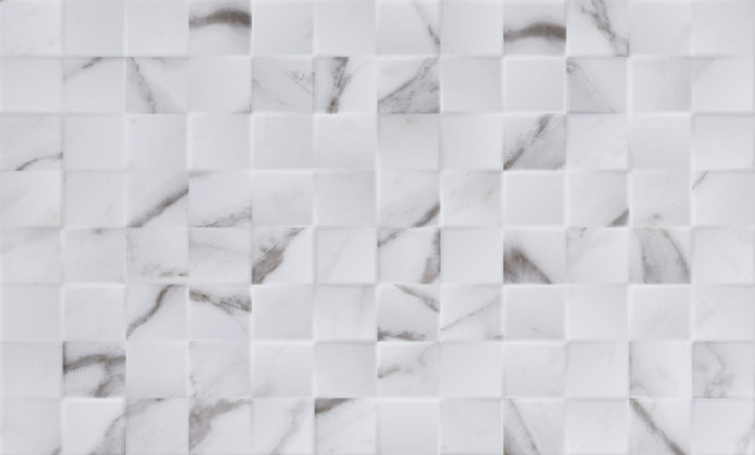 Rimini Relieve Blanco Brillo 33,5 x 55