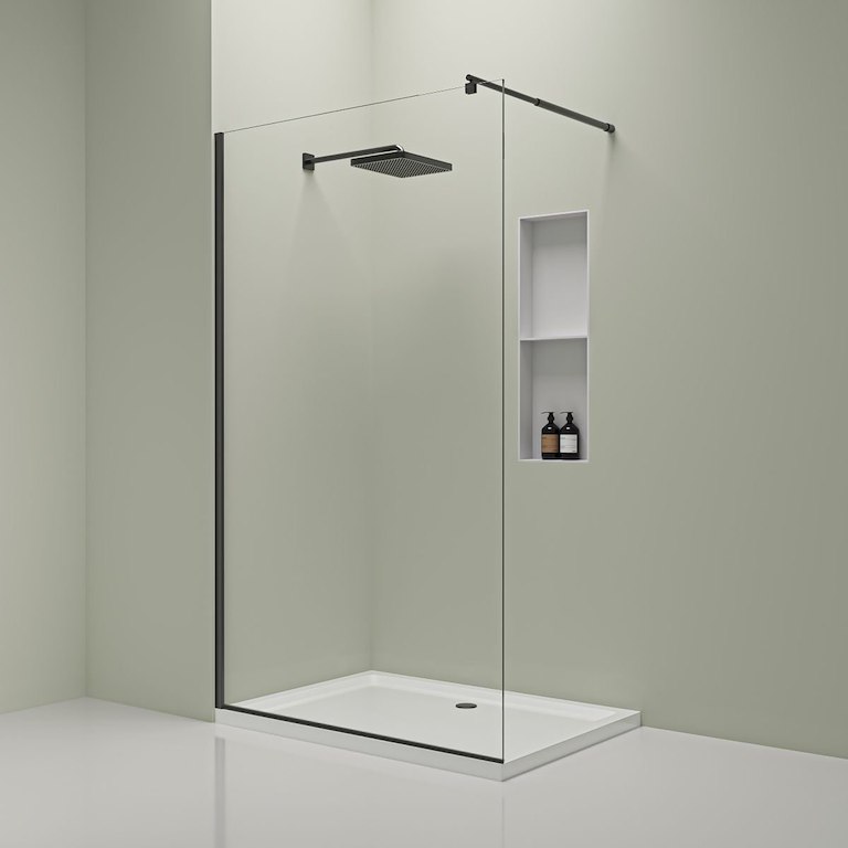 Tuš paravan Semper Walk-in Black