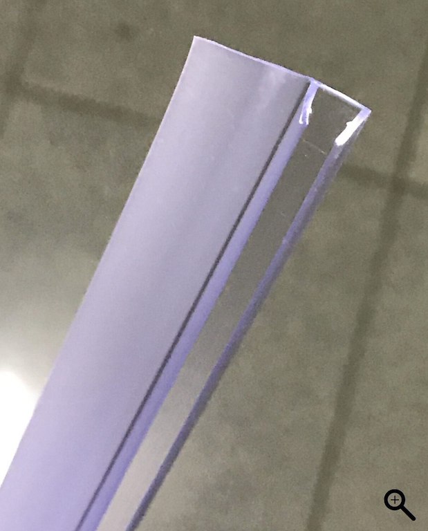 Silikonske lajsne za tuš kabinu 6MM