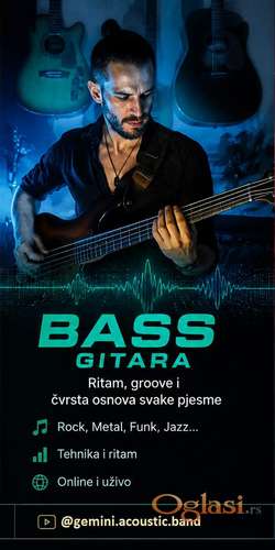    Časovi Bass Gitare - Nauči Omiljene Pesme i Tehnike