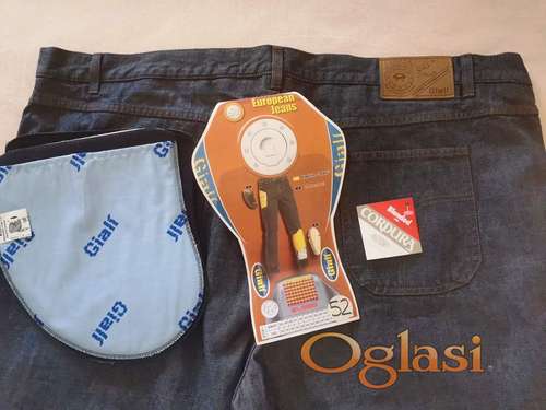 moto pantalone farmerke jeans dzins za motor Giali J61 XXXL