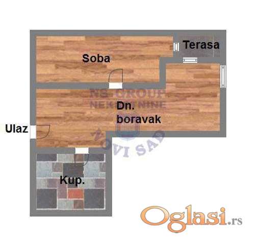 Jednoiposoban stan na Petrovaradinu