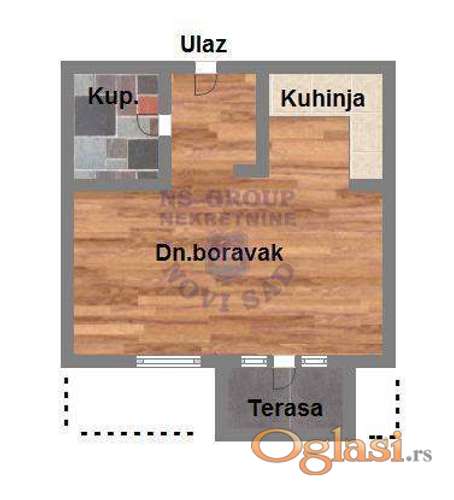 Jednosoban stan od 32m2 na Petrovaradinu