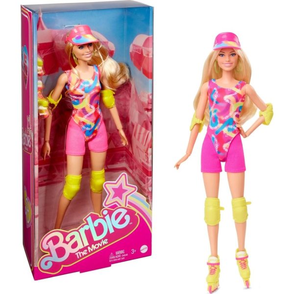 Barbie iz filma – Lutka sa rolerima i filmskom garderobom