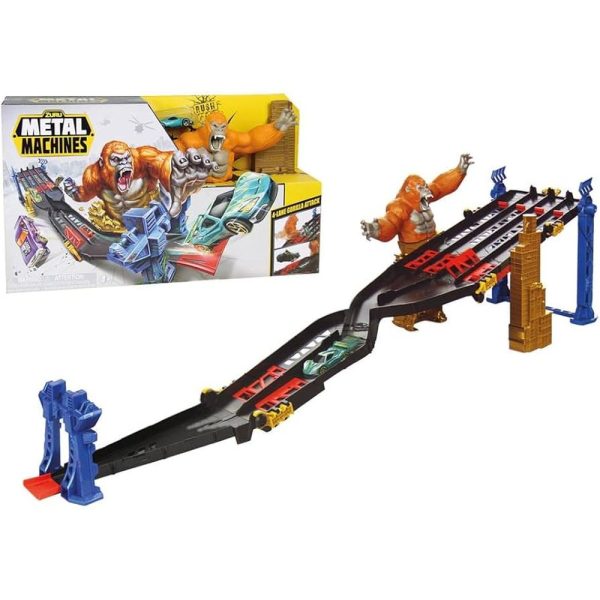 Gorila staza sa ispaljivacem – Hot Wheels staza duga 1,2 m