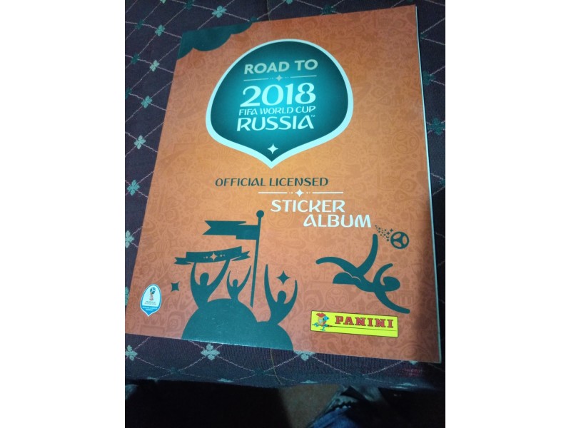 Prazan Album Road to 2018 Russia, Panini.