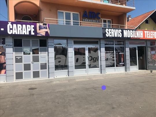 Izdaje se lokal sa magacinom na Altini - 230m2