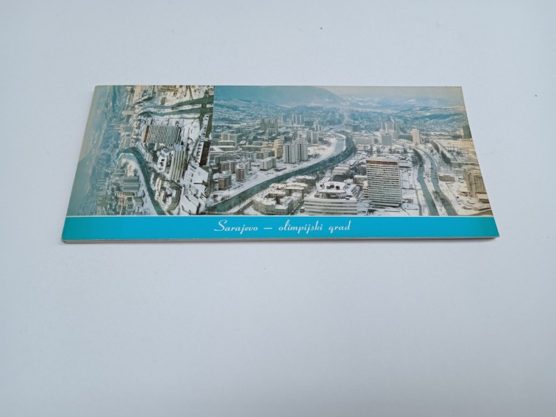 SARAJEVO 84 OLIMPIJADA BLOK RAZGLRDNICA 10 kom