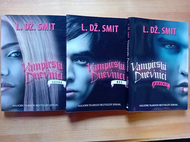 L.Dž.Smit Vampirski dnevnici 3 knjige
