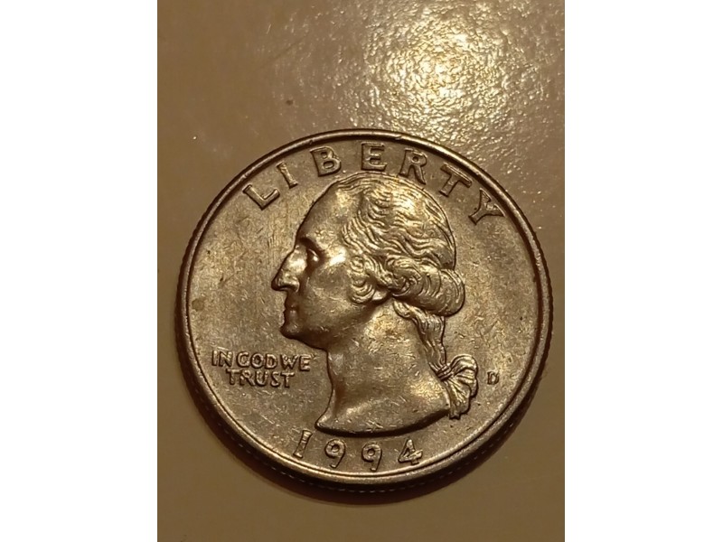 Quarter dollar 1994g. D