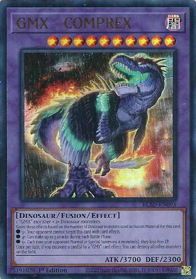 GMX - COMPREX - BLZD-EN093 - Ultra Rare 1st Edition