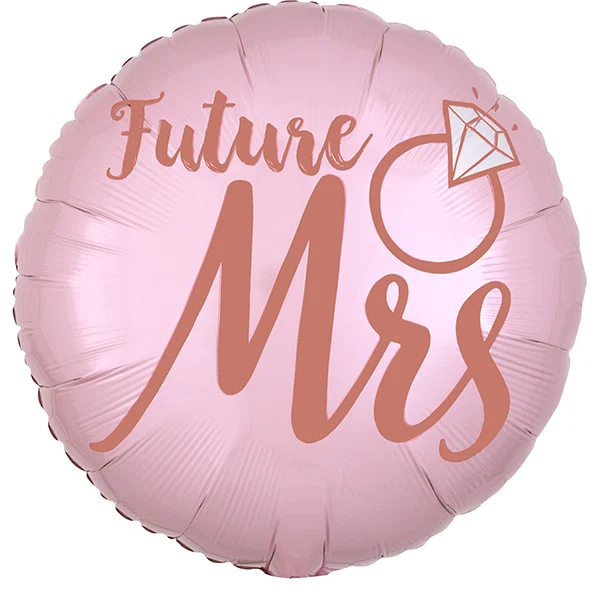 18” Foil Blush Wedding folija balon
