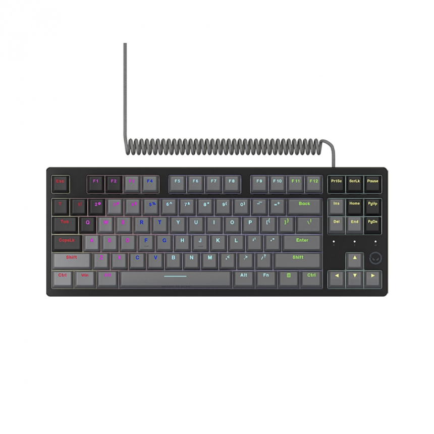 LORGAR Azar 514TKL, Wired RGB mechanical gaming keyboard, black, EN layout