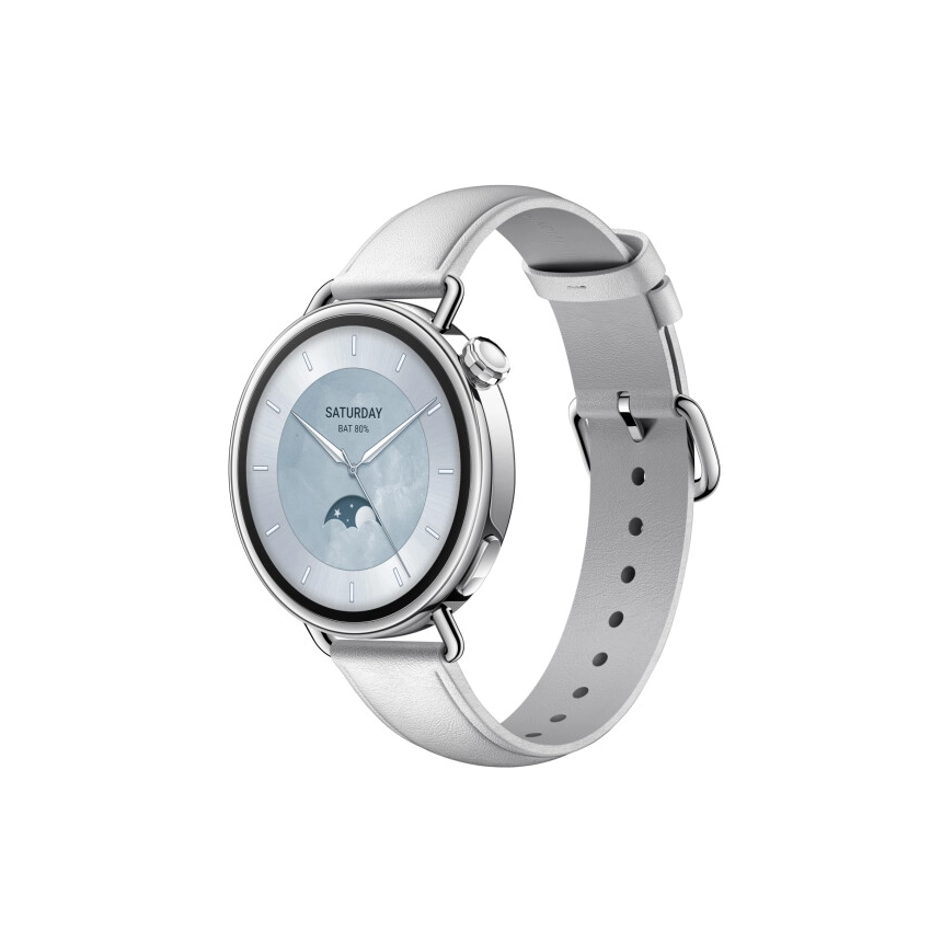 Xiaomi Watch S4 41mm Leather Strap(White)