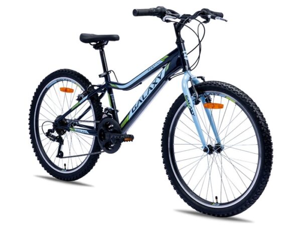 Bicikl GALAXY FESTINA FS 24inča/18brzina plava/sv.plava/zelena – 650004