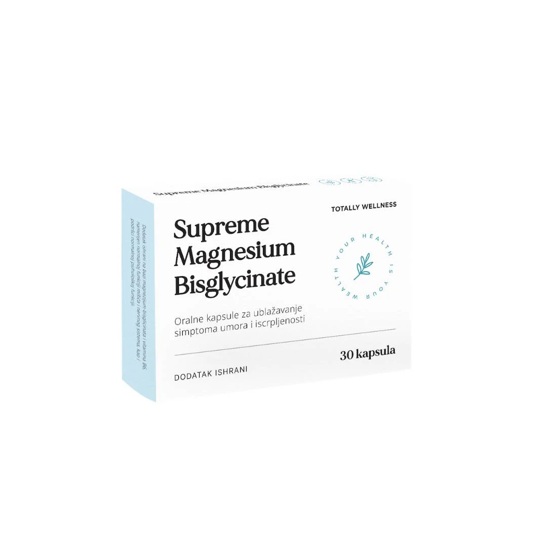 Totally Wellness Supreme Magnesium Bisglycinate 30 Kapsula
