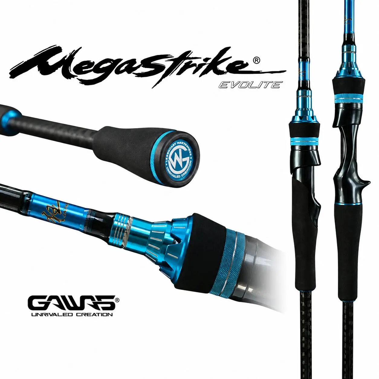 GAWAS  ROD  FUJI MEGASTRIKE MS-EVO 70 MHF2 CASTING