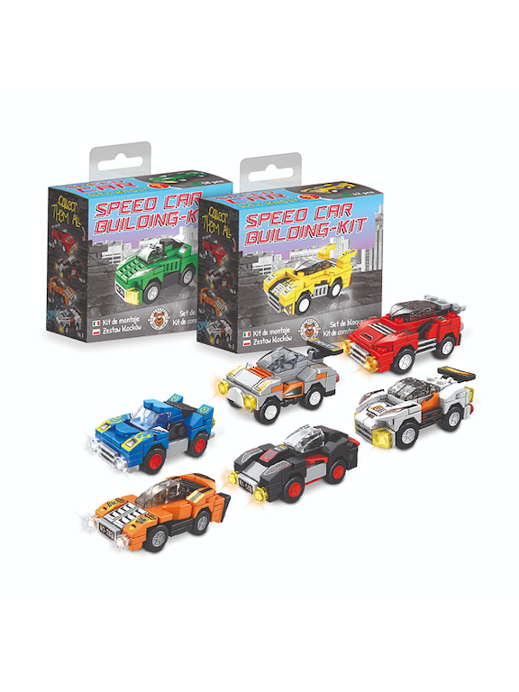 Set mini automobila za igru